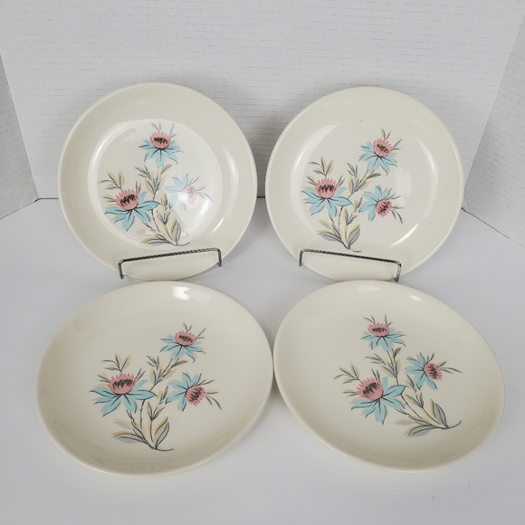 Steubenville | Dining | Vintage Steubenville Pottery Set Of 4 Plates ...